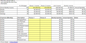 10 Simple Monthly Budget Templates in Google Sheets - Undebt.it Blog