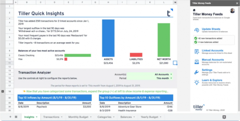 10 Simple Monthly Budget Templates in Google Sheets - Undebt.it Blog